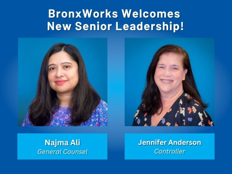 New BronxWorks Senior Leadership - BronxWorks